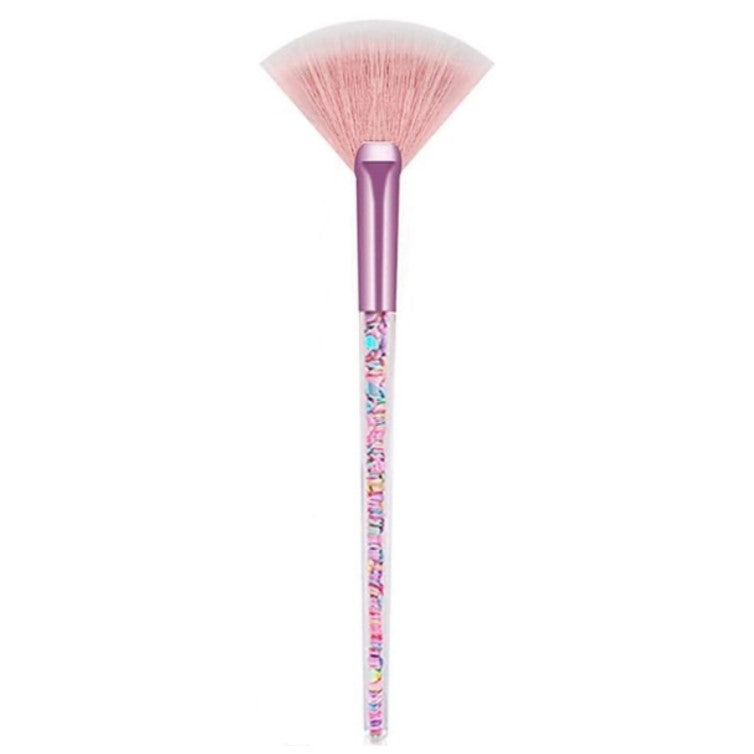 Acrylic Makeup Fan Brush - Urban Beauty