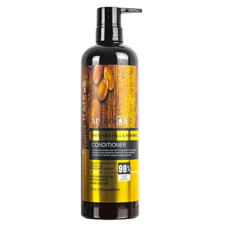 Argan Oil Anti Hair Fall & Renewal Conditioner Sulfate Free 900ml (XL ...