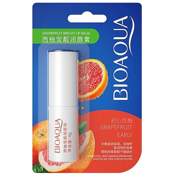 BIOAQUA Grapefruit Brightening Lip Balm - Urban Beauty