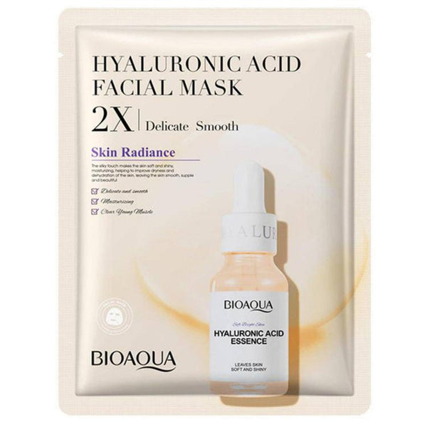 BIOAQUA Hyaluronic Acid Facial Mask Delicate Smooth 30g - Urban Beauty