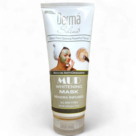 Derma Shine Mud Whitening Mask Mineral Infused - Urban Beauty