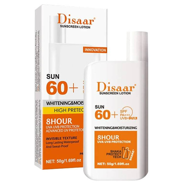 Disaar Sunscreen Lotion SPF 60+ Whitening & Moisturizing 50g - Urban Beauty