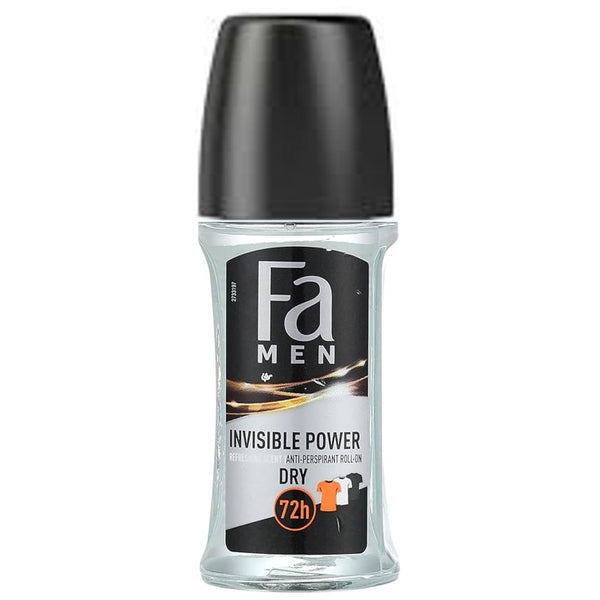 FA Men Dry Roll on Invisible Power 72H Protection Antiperspirant ...