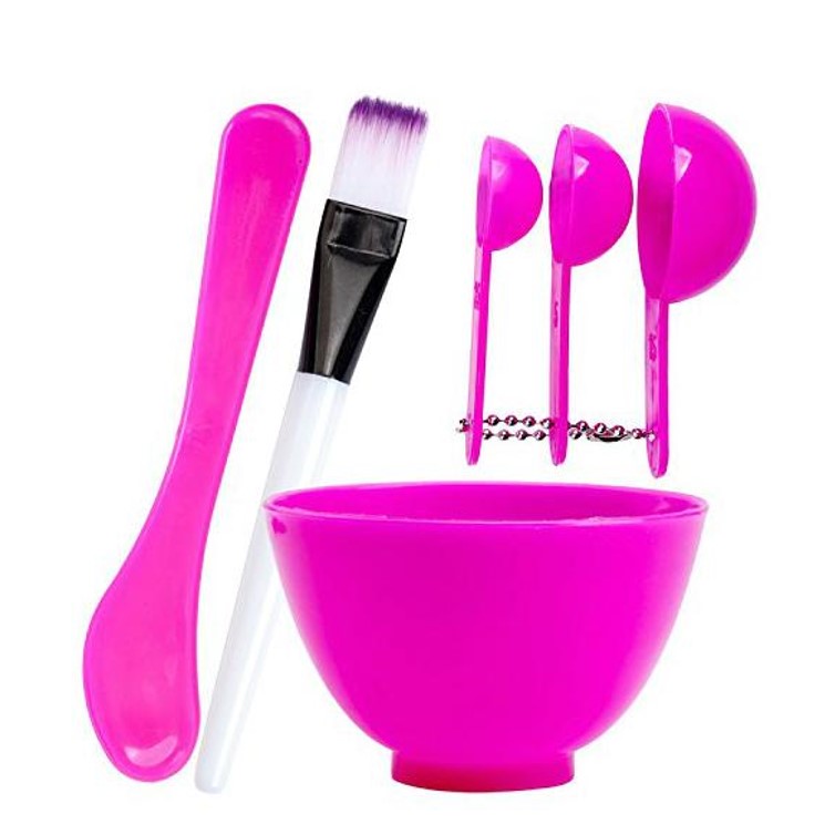 Face Mask Mixing Bleach Bowl Set 5 IN 1 - Urban Beauty