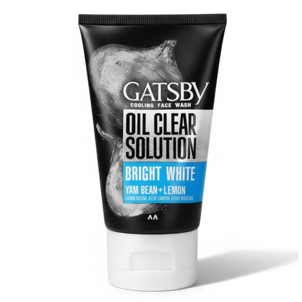 Gatsby Oil Clear Solution Bright White Yam Bean + Lemon 100g - Urban Beauty
