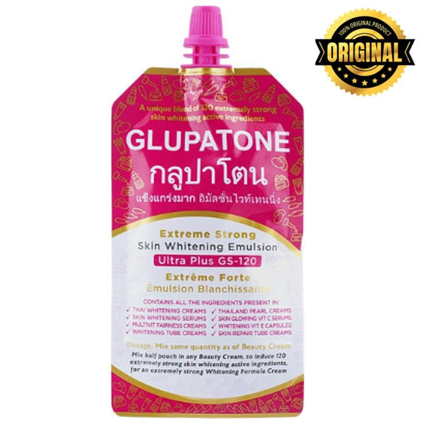 Glupatone Extreme Skin Whitening Emulsion Ultra Plus G-120 - Urban Beauty