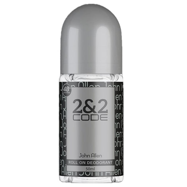 John Allen Roll On Deodorant 2&2 Code 50ml - Urban Beauty