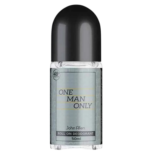 John Allen Roll On Deodorant One Man Only 50ml - Urban Beauty