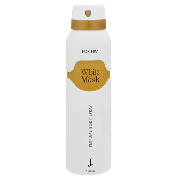 Junaid Jamshed J. White Musk Perfume Body Spray 150ml - Urban Beauty