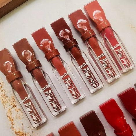 Karite Velvet Matte Lip Gloss (12 Shades) - Urban Beauty