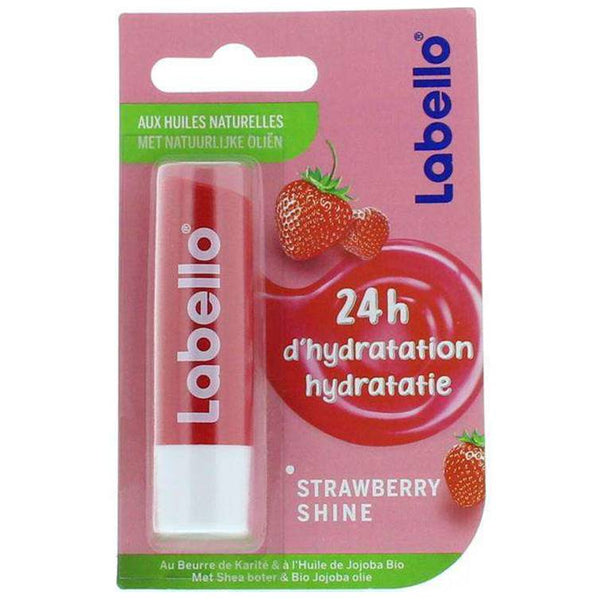 Order Labello Lip Balm Strawberry Shine in Pakistan - Urban Beauty