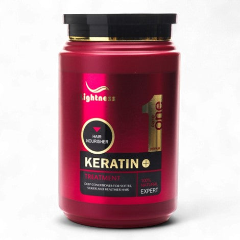 Lightness Keratin Hair Nourisher Treatment Mask 1000ml - Urban Beauty