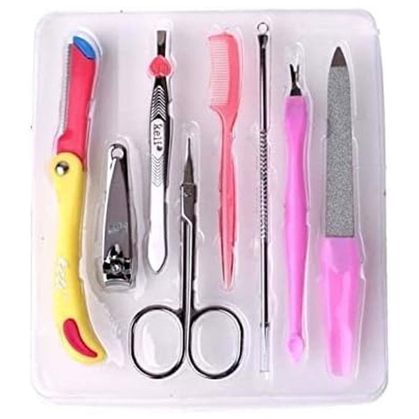 Manicure & Pedicure Tool Kit 8 Pieces - Urban Beauty