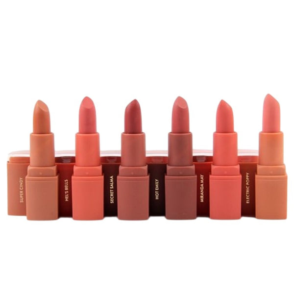Miss Rose Matte Lipstick (06 Shades) - Urban Beauty