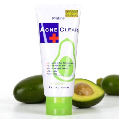 Mistine Acne Clear Avocado Facial Foam Wash 85g - Urban Beauty