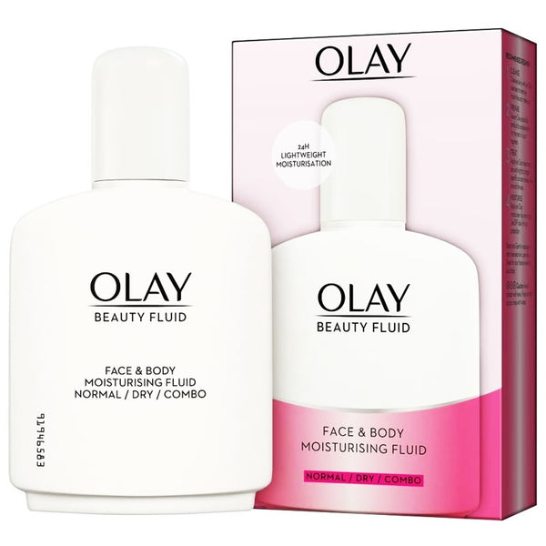 Olay Beauty Fluid Moisturising Face & Body Fluid Normal/Dry/Combo 200m ...