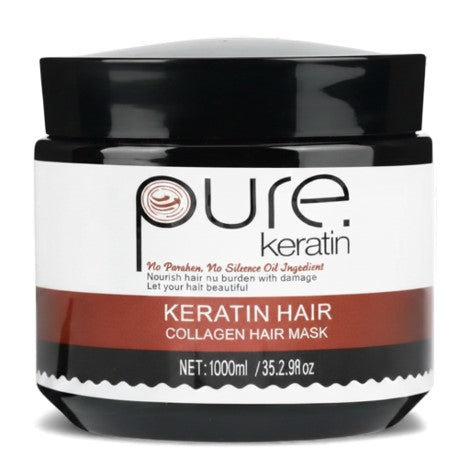 Pure Keratin Collagen Hair Mask 1000ml - Urban Beauty