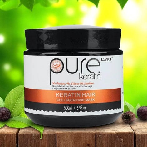 Pure Keratin Collagen Hair Mask 500ml - Urban Beauty