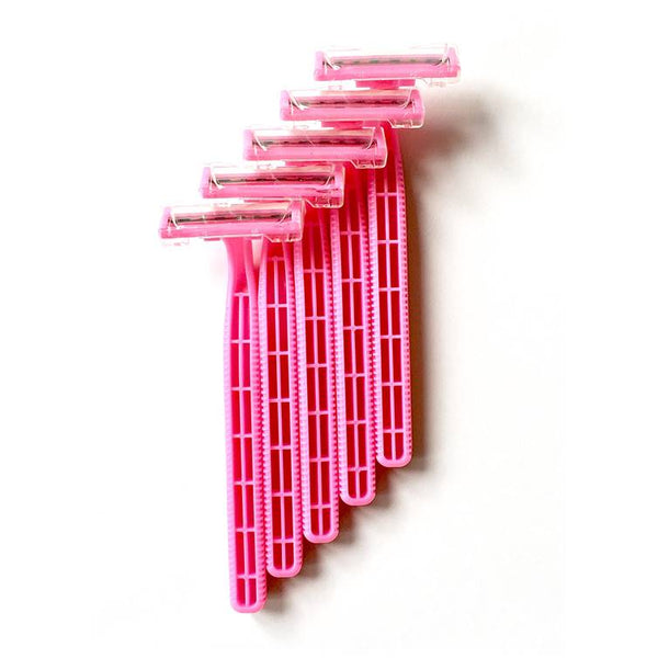 Safit Gold Ladies 2 Blades Razor (Pack of 5) - Urban Beauty