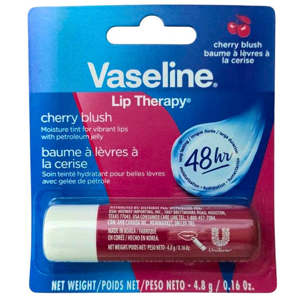 Vaseline Lip Therapy Cherry Blush 4.8g - Urban Beauty