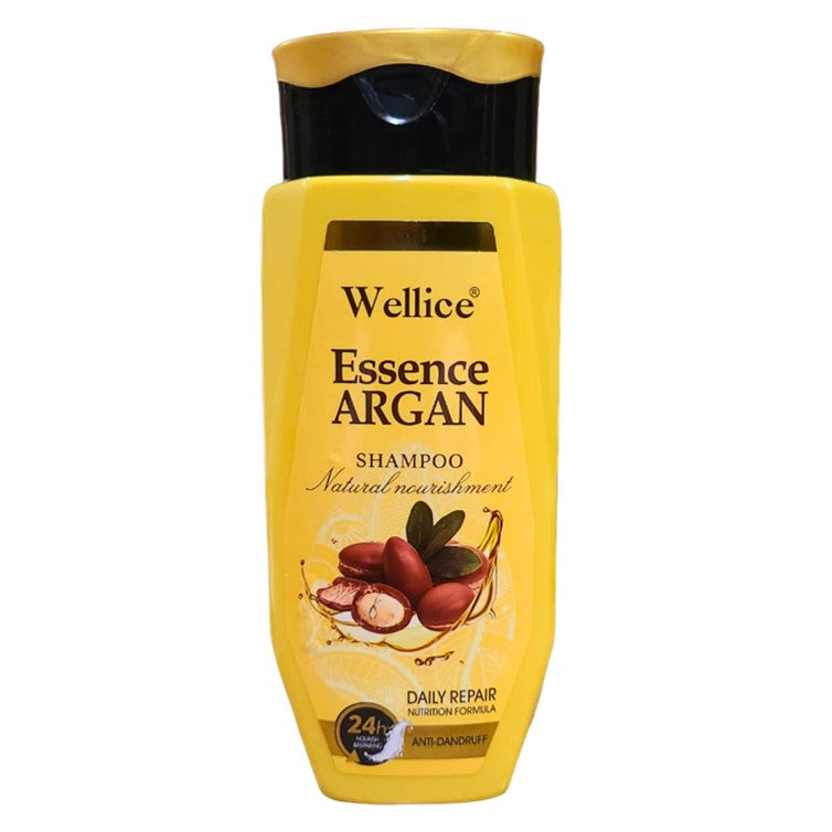 Wellice Argan Essence Shampoo Anti Dandruff Formula 400ml - Urban Beauty