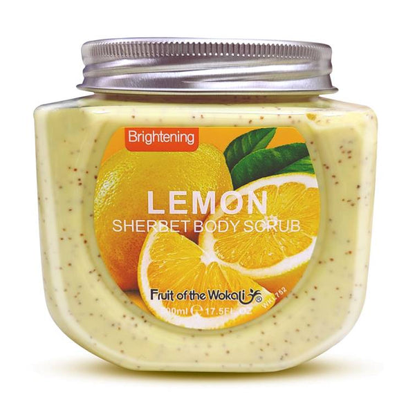 Wokali Lemon Body Scrub 500ml (XL) New - Urban Beauty