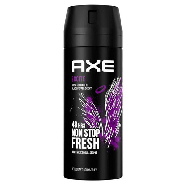 Shop AXE Excite Deodorant Body Spray 150ml - Urban Beauty