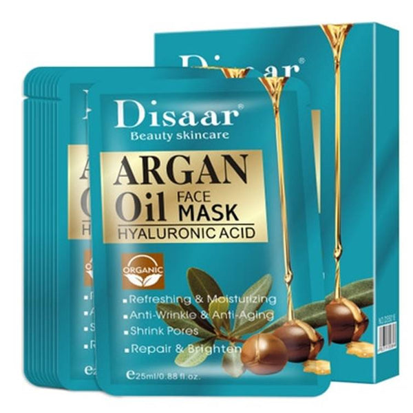 Disaar Argan Oil Hyaluronic Acid Face Mask - Urban Beauty
