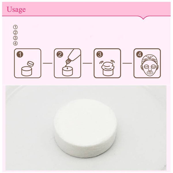 BIOAQUA Compressed Facial Sheet Mask 50pcs - Urban Beauty