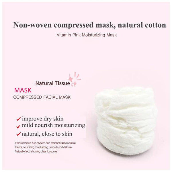 BIOAQUA Compressed Facial Sheet Mask 50pcs - Urban Beauty