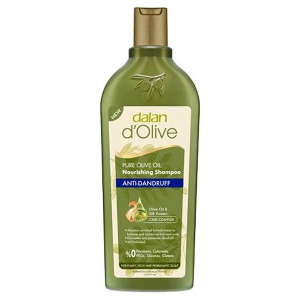 Dalan d'Olive Anti Dandruff Pure Olive Oil Shampoo 400ml - Urban Beauty