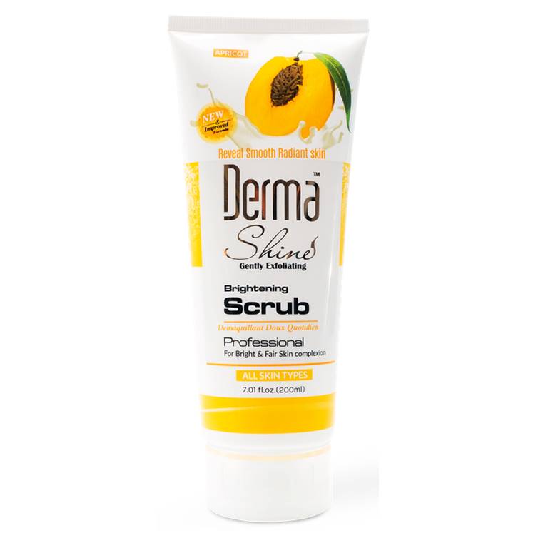 Purchase Derma Shine Apricot Scrub in Pakistan - Urban Beauty