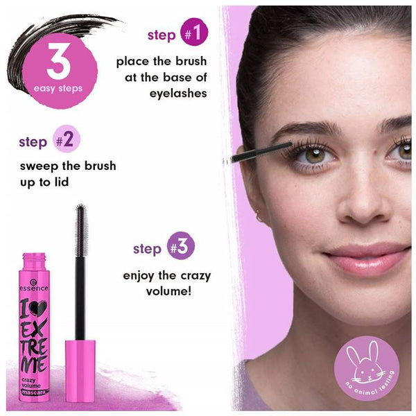 Essence I Love Extreme Crazy Volume Mascara - Urban Beauty