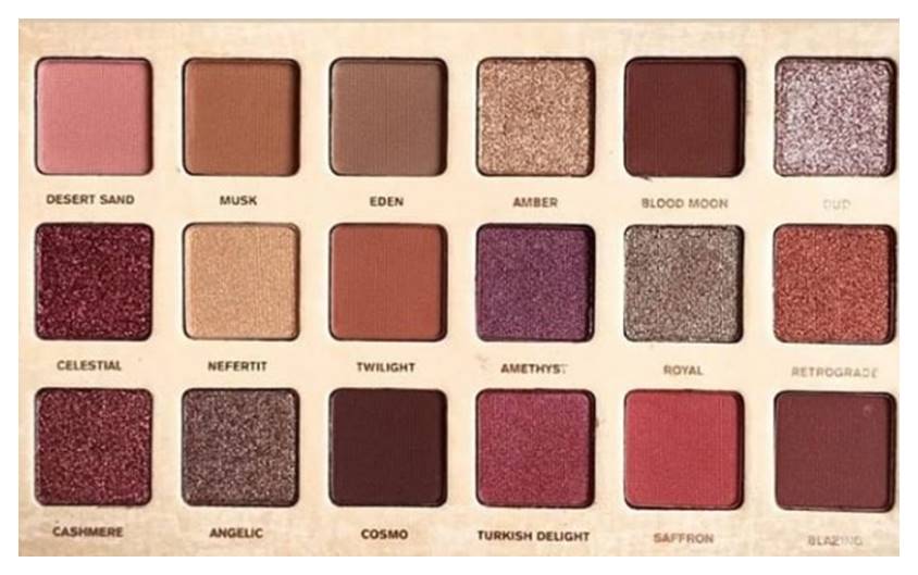 Febble 18 Colors Desert Dusk Palette - Urban Beauty