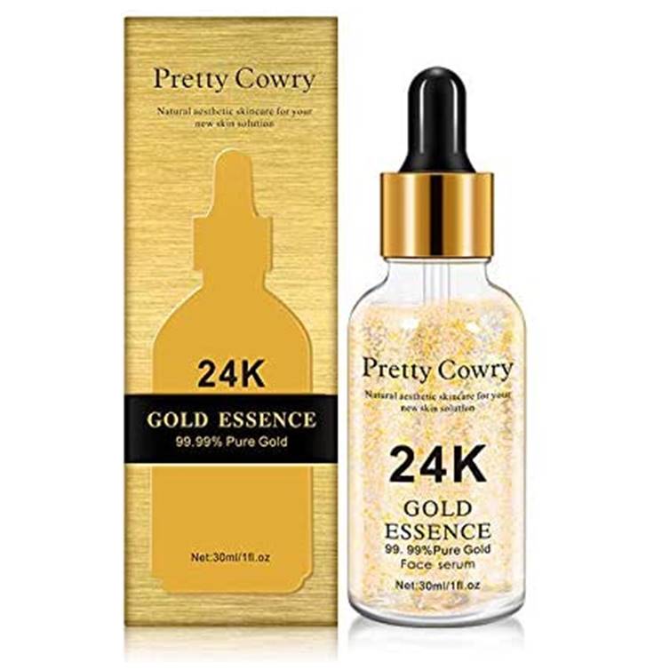 Buy Pretty Cowry 24K Gold Essence Serum online - Urban Beauty