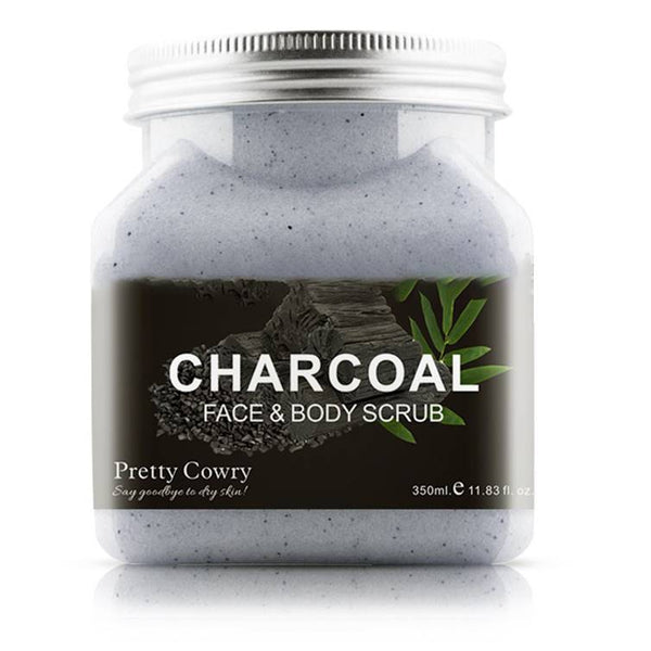 Pretty Cowry Charcoal Face & Body Scrub in Pakistan - Urban Beauty