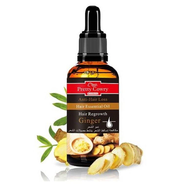 Pretty Cowry Ginger Hair Essential Oil Regrowth - Urban Beauty Pretty Cowry Ginger Hair Essential Oil Regrowth - Urban Beauty