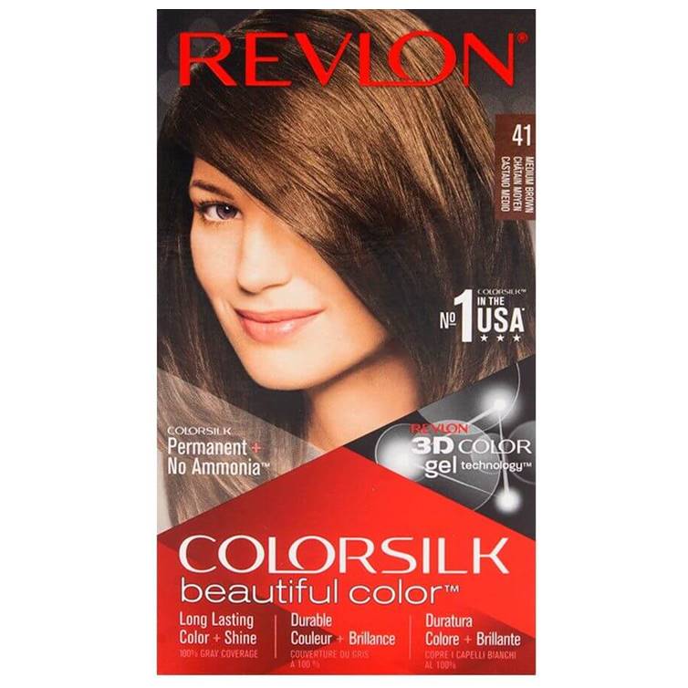 Revlon Colorsilk Hair Color 41 Medium Brown - Urban Beauty