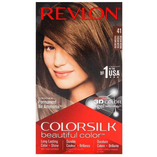 Revlon Colorsilk Hair Color 41 Medium Brown - Urban Beauty