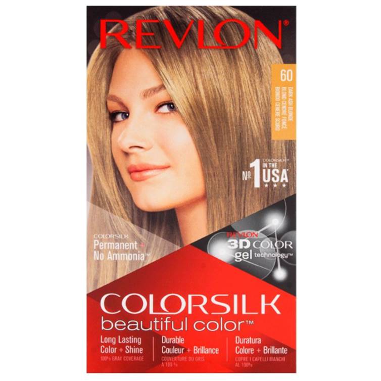 Revlon Colorsilk Hair Color 60 Dark Ash Blonde - Urban Beauty