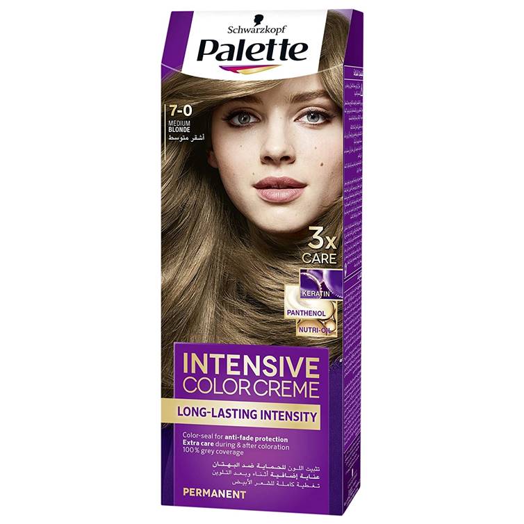 Schwarzkopf Palette Intensive Color Creme 7-0 Middle Blonde - Urban Beauty