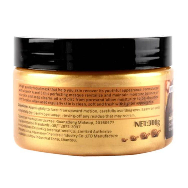 Wokali Whitening 24K Gold Collagen Peel Off Mask 300gm - Urban Beauty