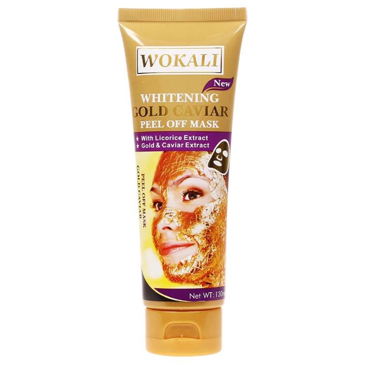 Wokali Whitening Peel Off Mask Gold Caviar - Urban Beauty